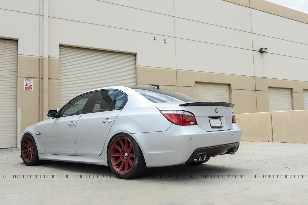 BMW E60 5 Series ACS Style Carbon Fiber Trunk Spoiler - JL Motoring