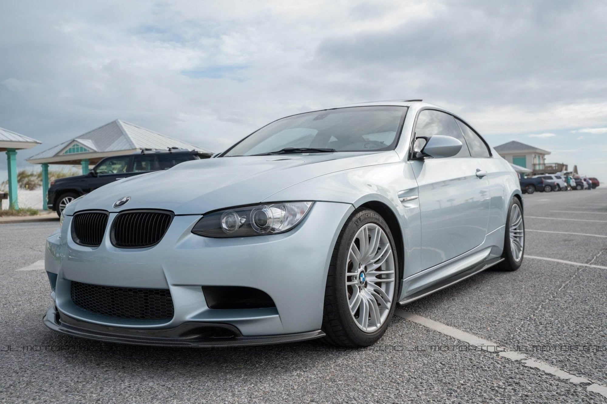 BMW E90 E92 E93 M3 GT3 Carbon Fiber Front Lip - JL Motoring
