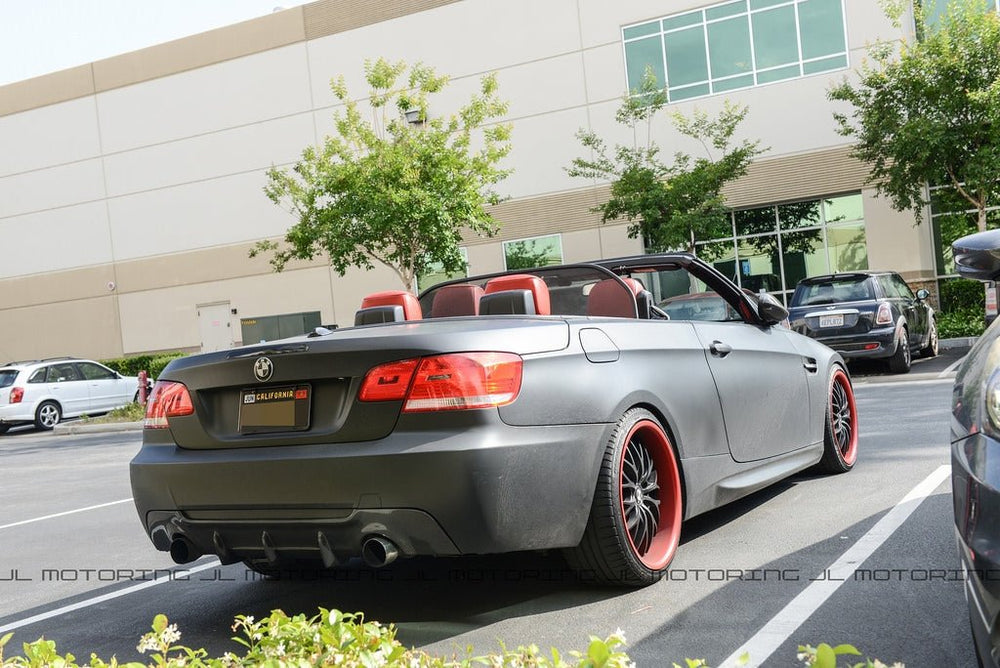 BMW E92 3 Series M Sport DTM Carbon Fiber Rear Diffuser - Dual - JL ...