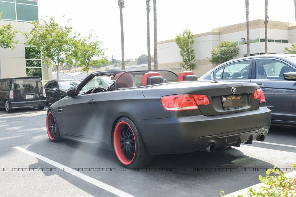 BMW E92 3 Series M Sport DTM Carbon Fiber Rear Diffuser - Dual - JL ...