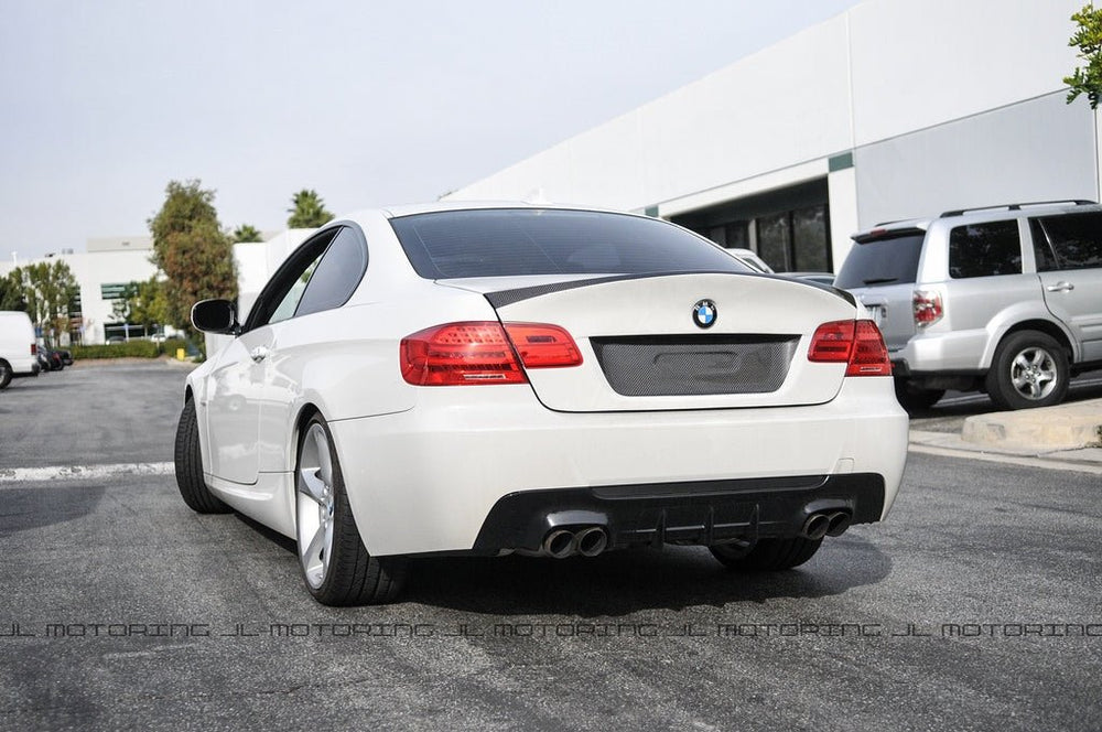 BMW E92 3 Series M Sport DTM Carbon Fiber Rear Diffuser - Quad - JL ...