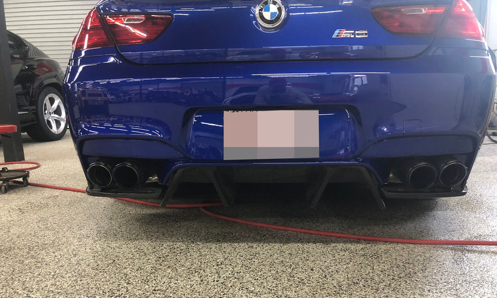 BMW M6 V5 Carbon Fiber Rear Diffuser F06 F12 F13 | JL Motoring
